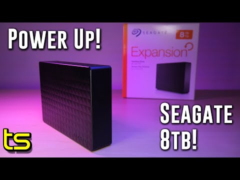 POWER UP- Huge Seagate Expansion 8TB External HDD - Techspin