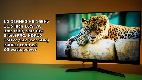 LG 32GN600-B 165Hz monitor: Great Gaming, Terrible HDR - Techspin
